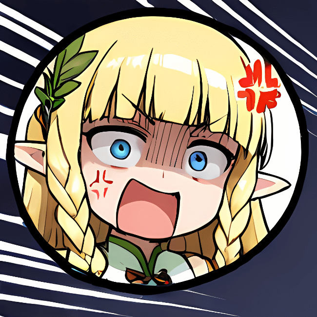 キレるエルフさん(ワイプ) - SPA560さんのイラスト作品 - アイス(Ai.s)